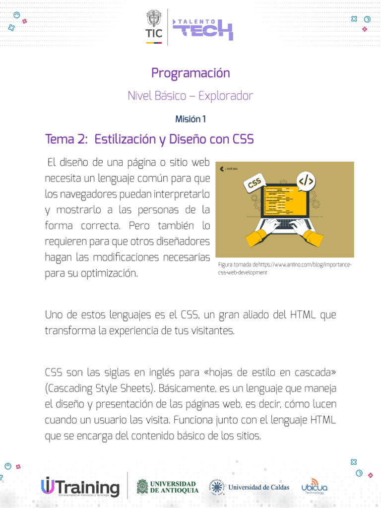 Estilización y Diseño Con CSS | PDF