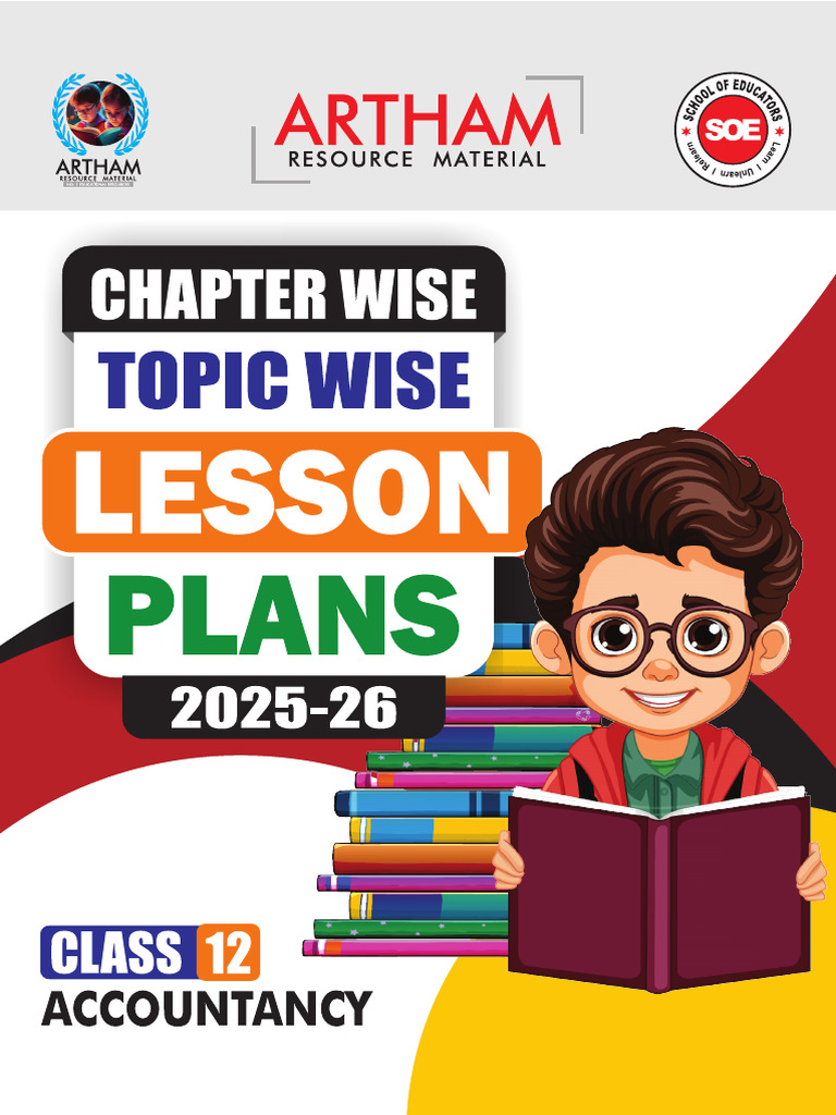 Class 12 Accountancy Chapterwise Topicwise Lesson Plan II CH 5 ...