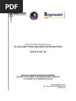 ASTM E165 Liquidos Penetrantes | PDF
