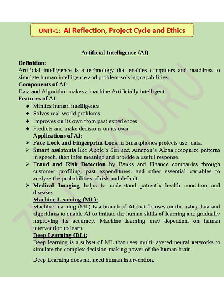 Ai Reflection, Ethics Notes | PDF