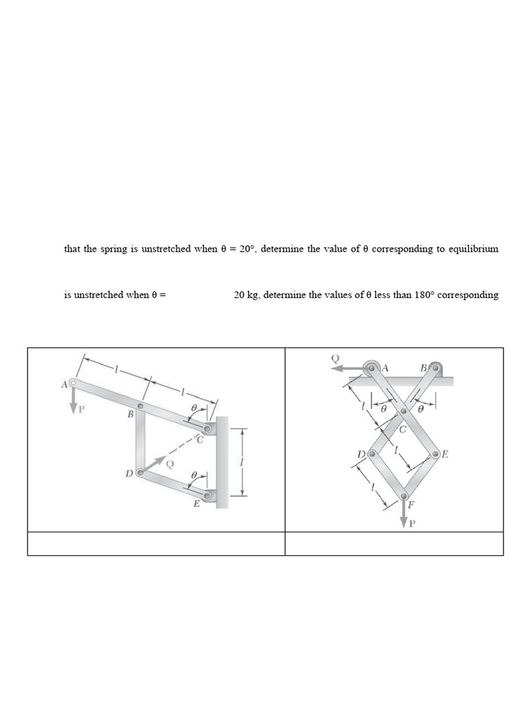 Engineering Mechanics: Equilibrium Problems | PDF