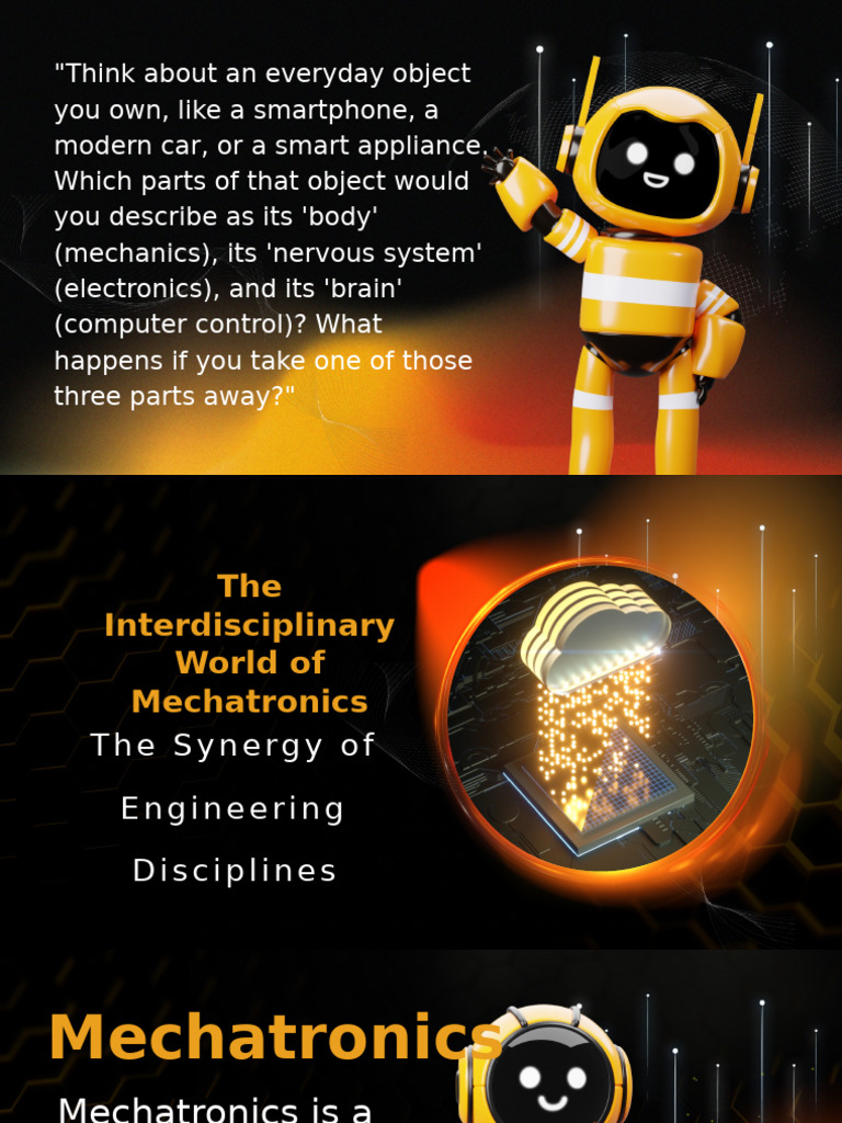 Introduction To Mechatronics | PDF | Mechatronics | Electronics
