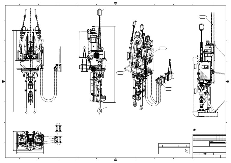 Top Drive HPT-500 Drawings | PDF