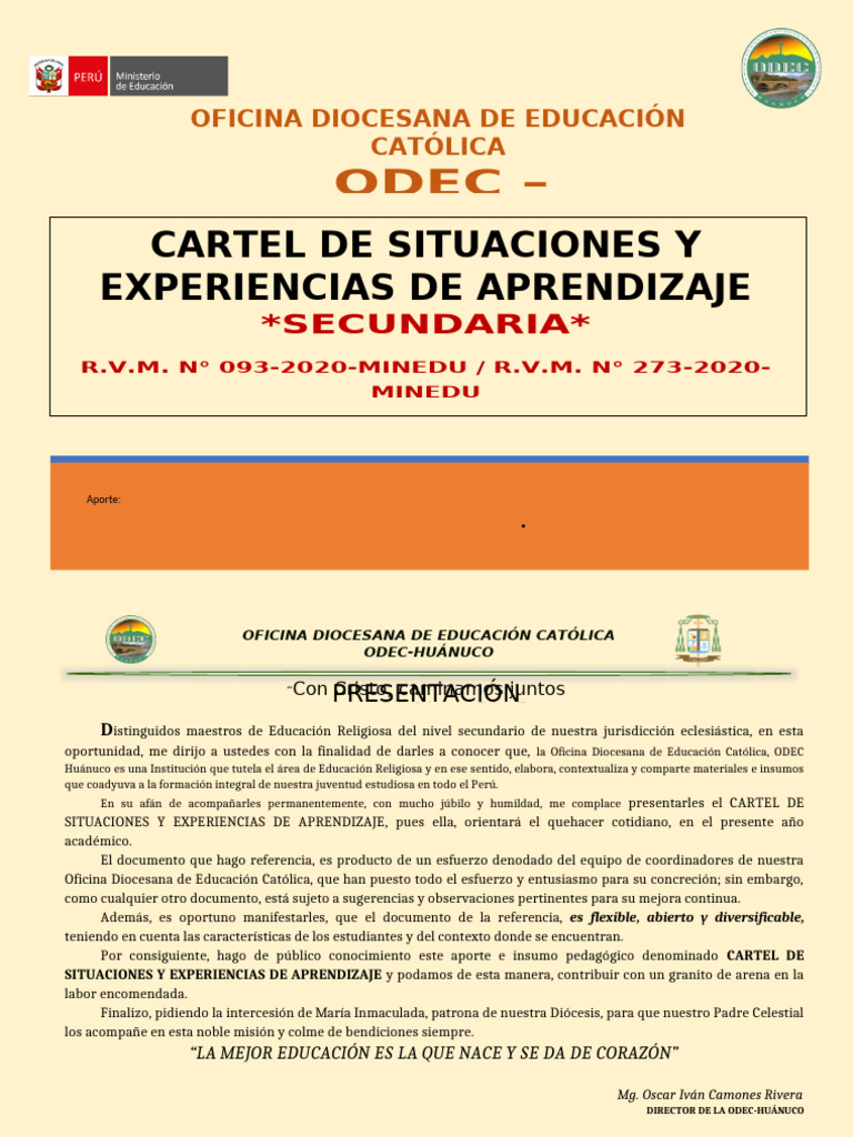 Cartel de Aprendizaje para Secundaria | PDF | Sustentabilidad