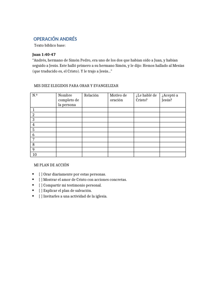 Formato Operacion Andres Hermida | PDF
