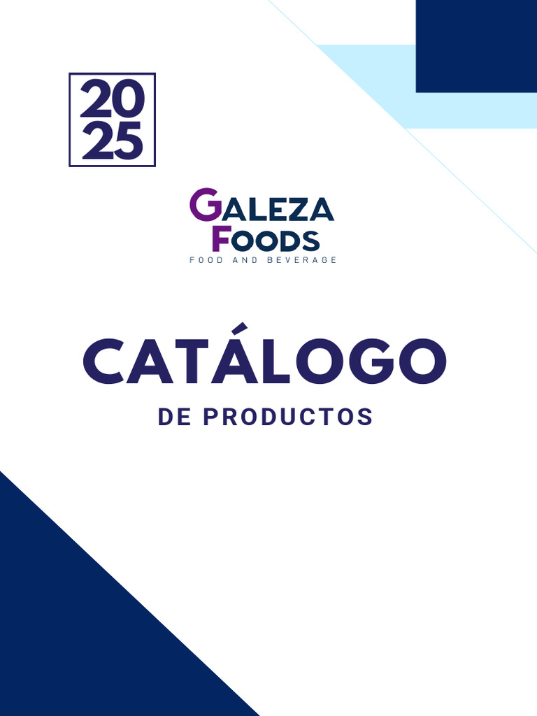 Galeza Foods Catálogo | PDF | Refresco | Coca Cola