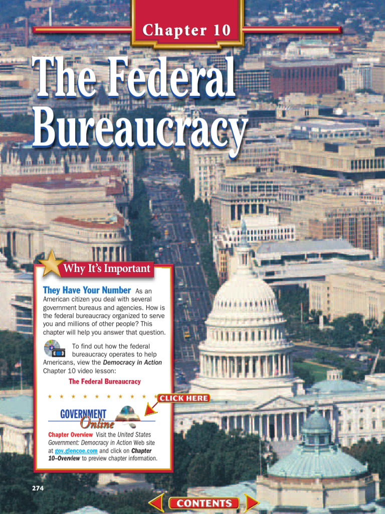 Civics - Ch. 10 The Federal Bureaucracy | PDF | Social Security (United ...