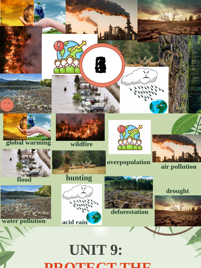 Environmental Protection Vocabulary Guide | PDF | Human Impact On The ...