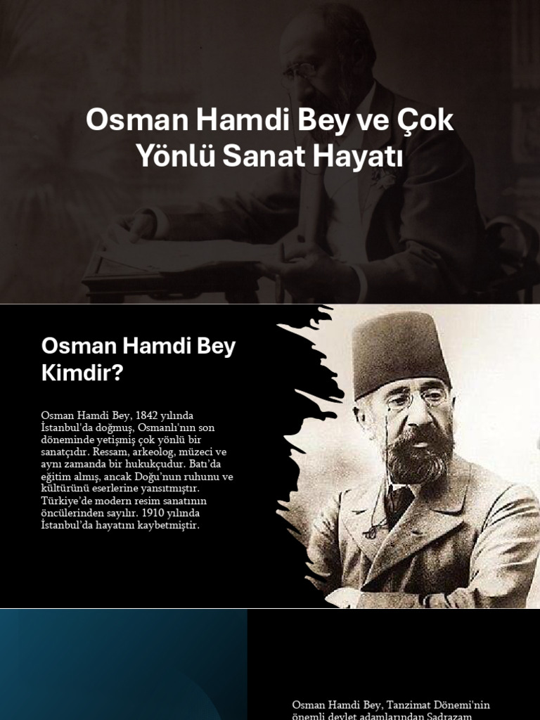 Osman Hamdi Bey & Eserleri | PDF