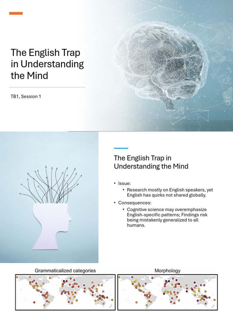 Over Reliance On English Hinders Cognitive Science | PDF | Human ...