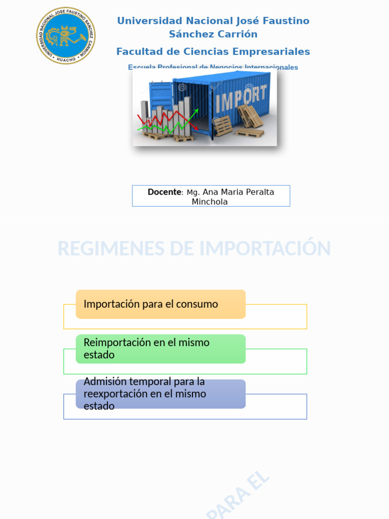 Regimen de Importación | PDF | aduana | Economias