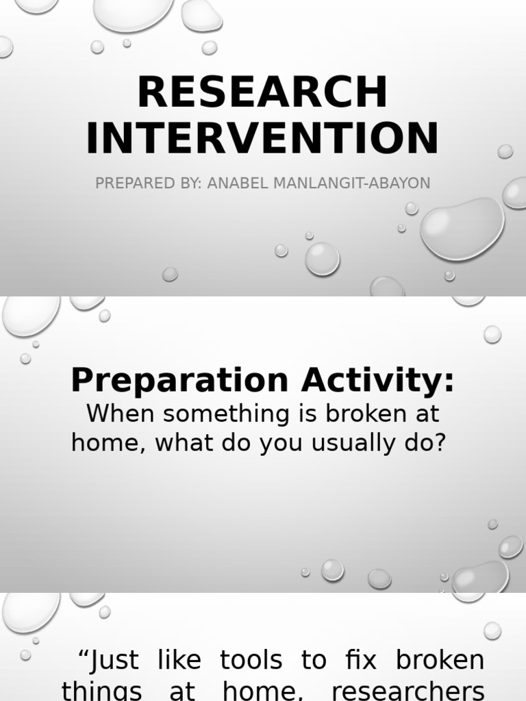 Research Interventions in Education | PDF | Experiment | Behavior ...