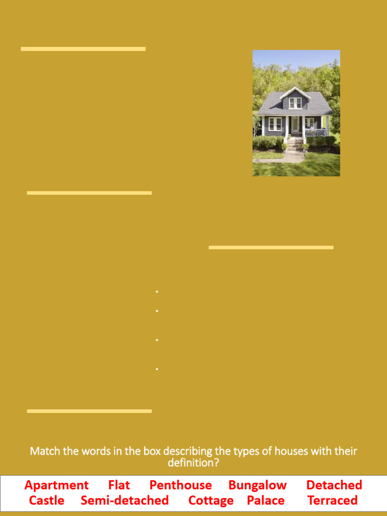 Whats in Your House | PDF | Basement | Room