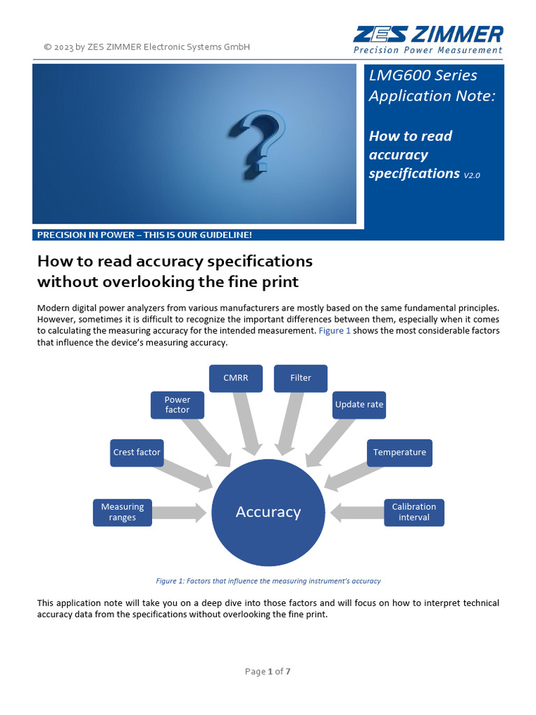 App How To Read Specifications v2.0 20231109 en | PDF | Root Mean ...