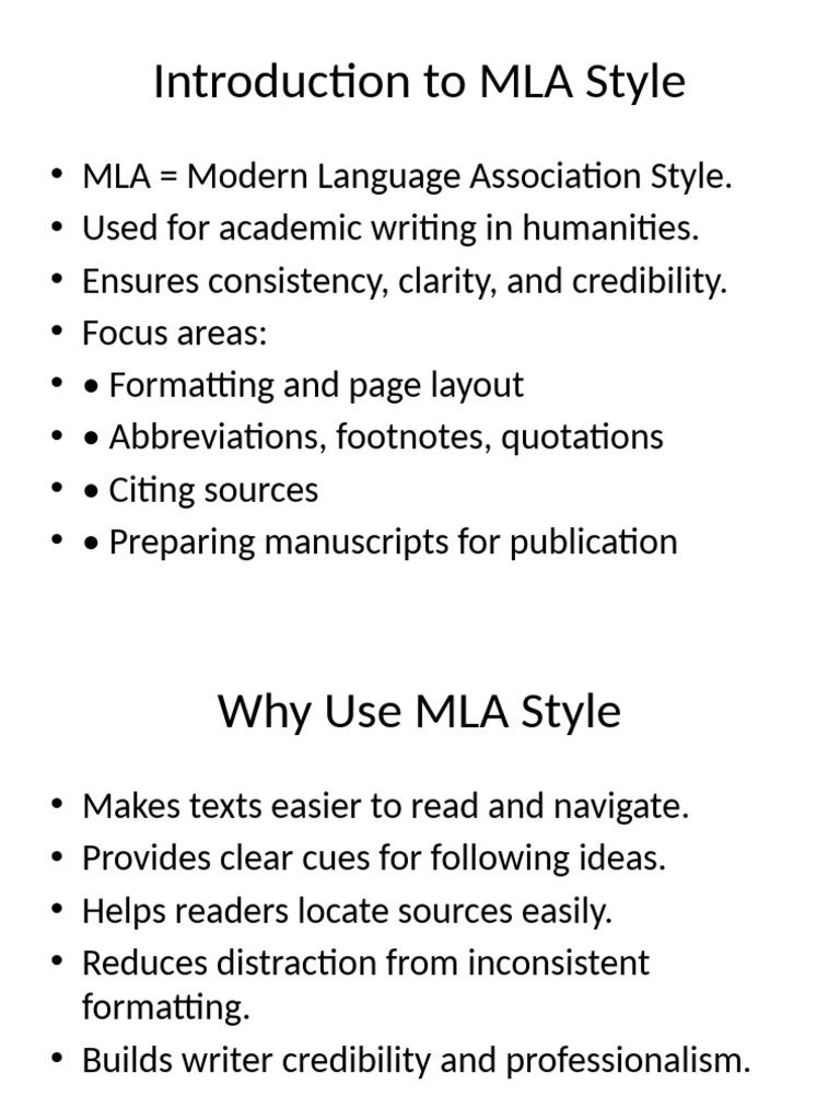 MLA Formatting and Style Guide | PDF | Note (Typography) | Citation