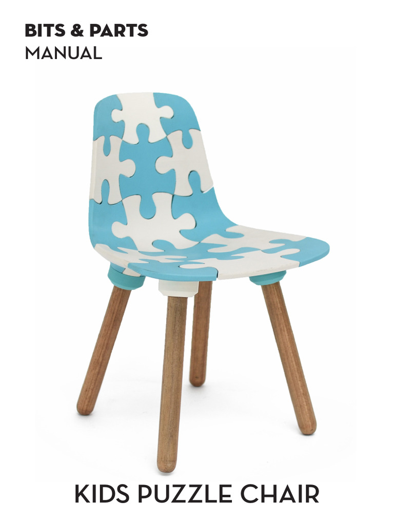 Kids Puzzle Chair Assembly Manual | PDF | 3 D Printing