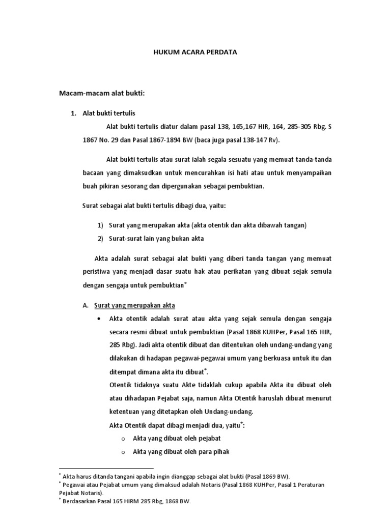 Hukum Acara Perdata | PDF | Politik | Ilmu Sosial