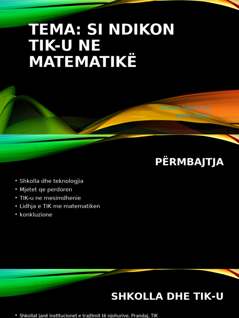 Prezantimi | PDF