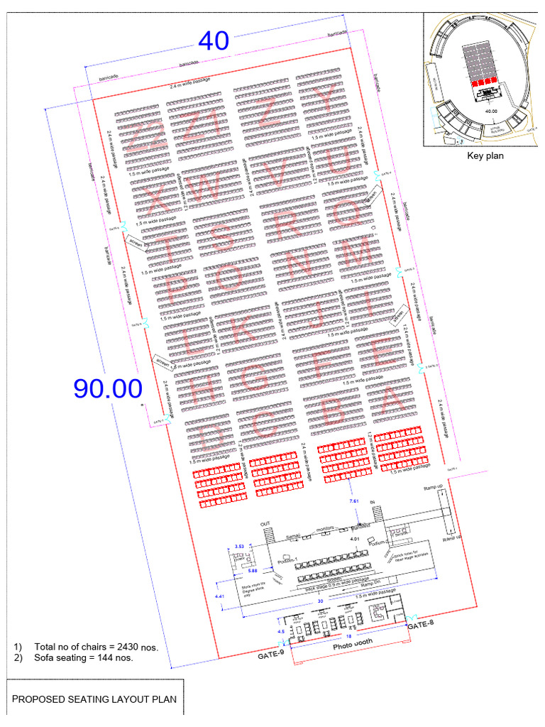 Proposed Seating Layout Plan | PDF