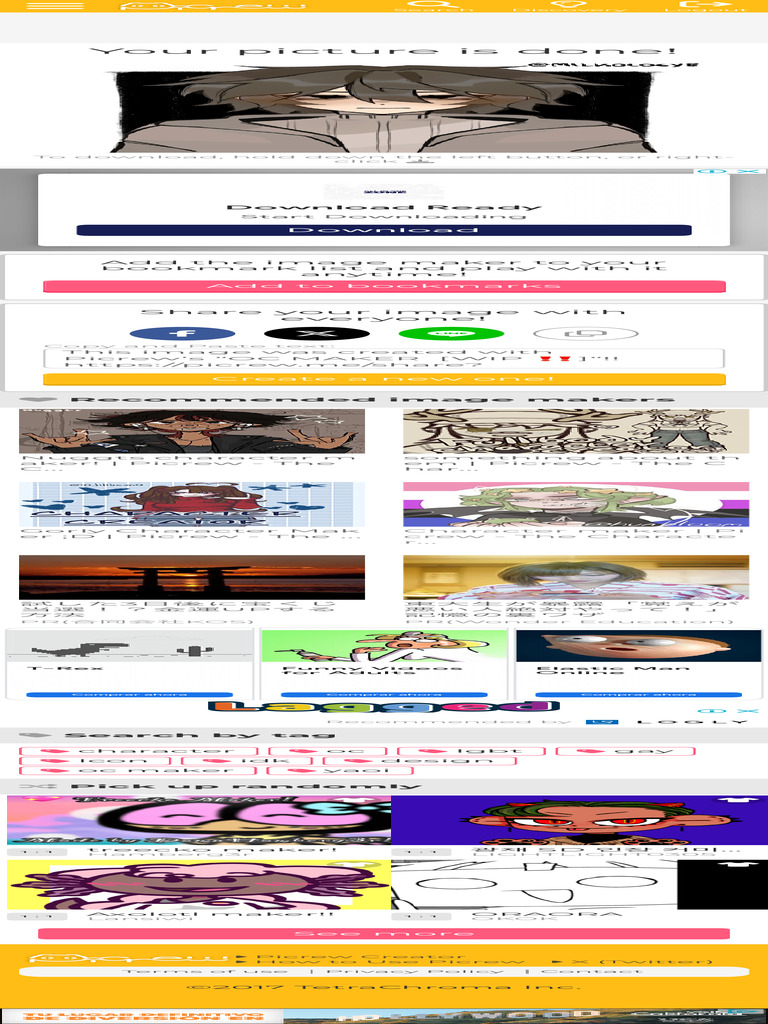 OC MAKER (WIP ) Picrew - The Character Maker & Creator | PDF