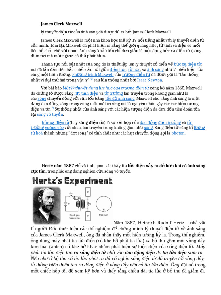 James Clerk Maxwell | PDF
