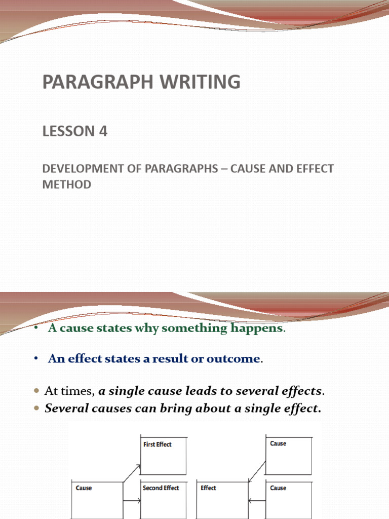 Paragraph Writing 4 (S22) - Note | PDF | English Grammar | Adverb