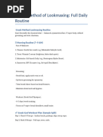 LooksMaxxing Guide For Women Main | PDF | Physical Fitness | Cosmetics