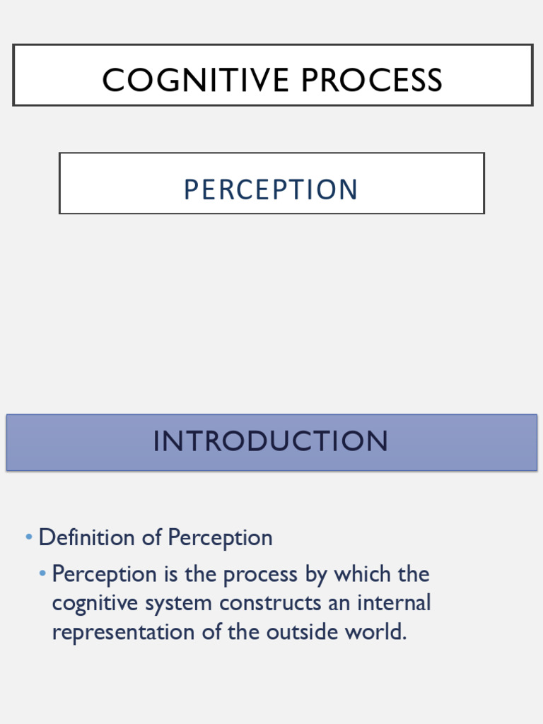 3.week Perception ForStudents 2025fall | PDF | Perception | Psychophysics