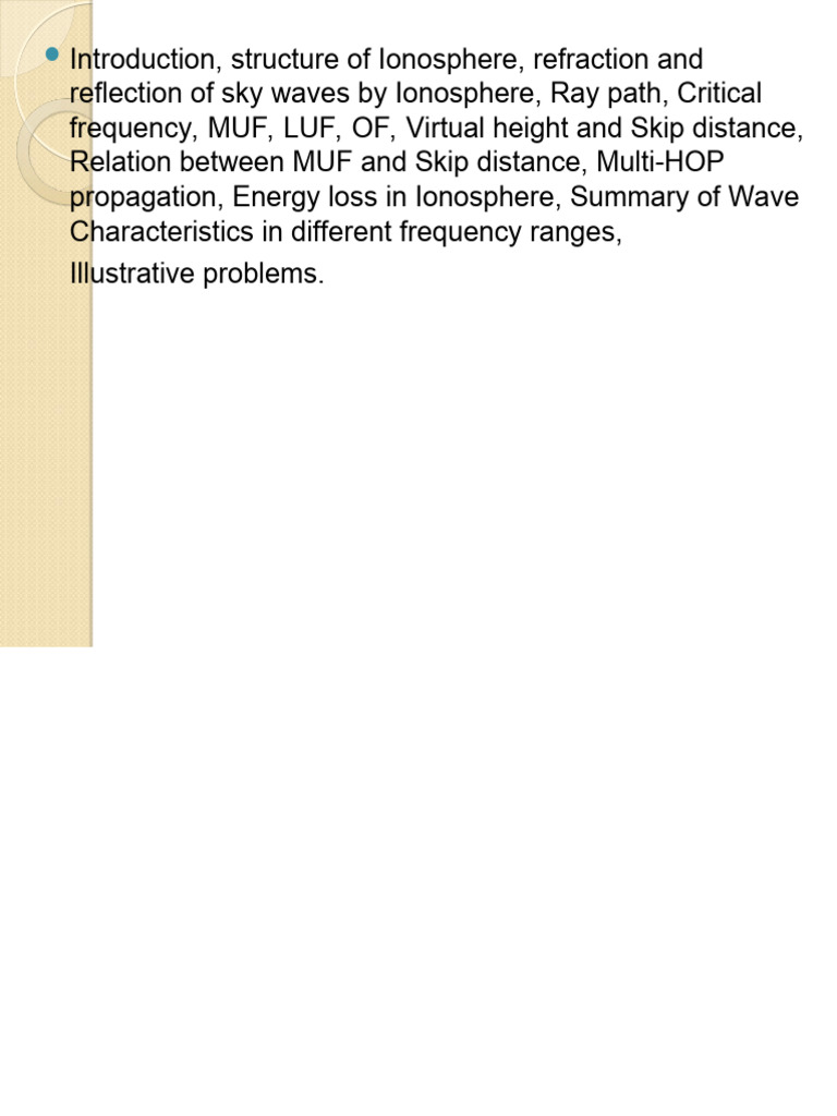 Antenna & Wave Propagation | PDF | Antenna (Radio) | Polarization (Waves)