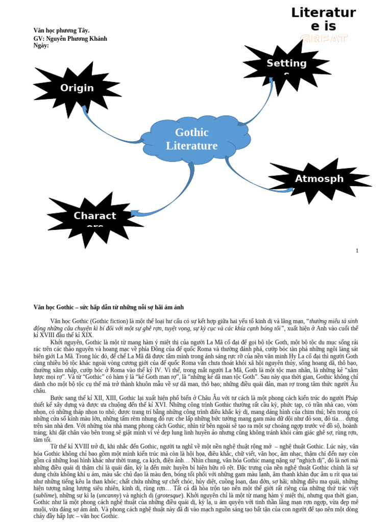 Handout 14 - VH Gothic | PDF