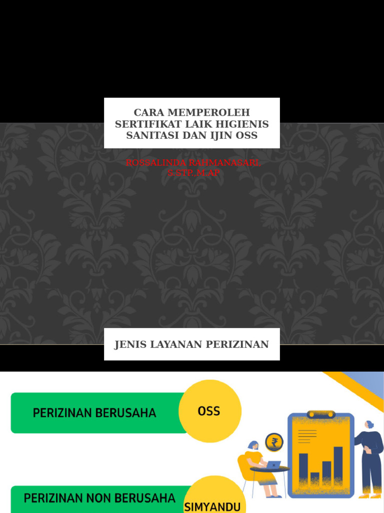 Cara Memperoleh Sertifikat Laik Higienis Sanitasi Dan Ijin | PDF