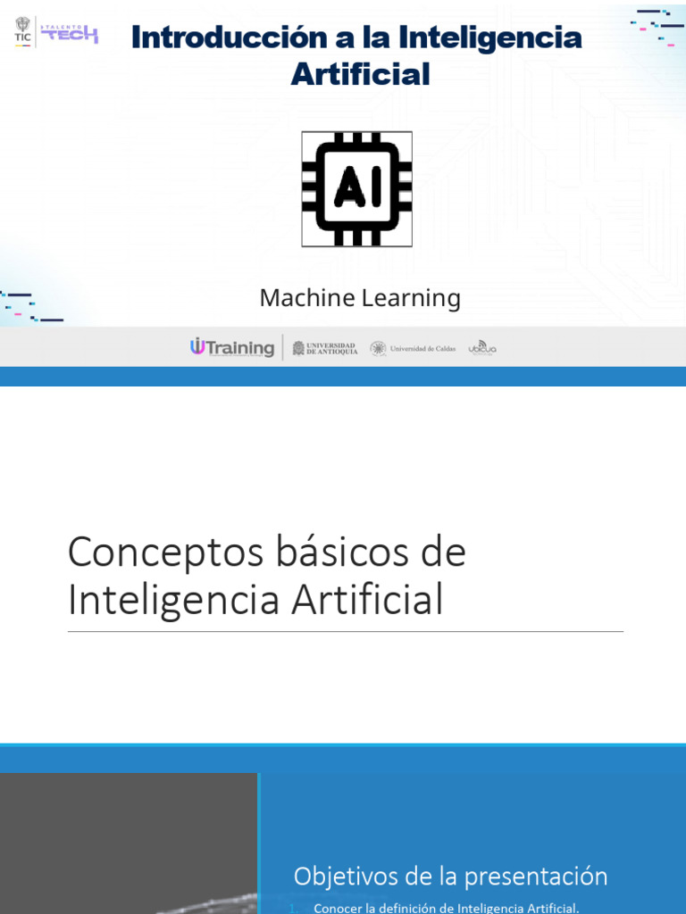 Sesión 1 - Introduccion A IA - ML | PDF | Computación en la nube | Inteligencia artificial