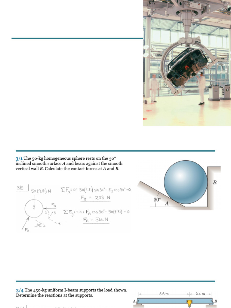 Chapter 03 (Equilibrium)-Tutorial Problems | PDF
