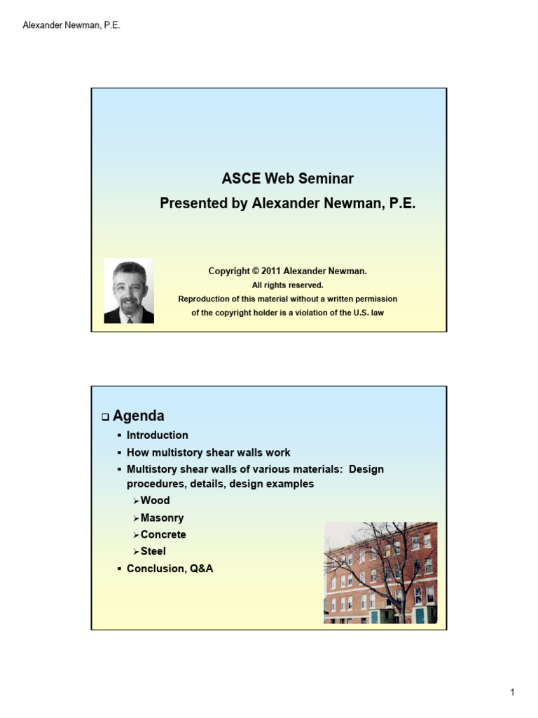 AWI072111 Handout | PDF | Framing (Construction) | Masonry