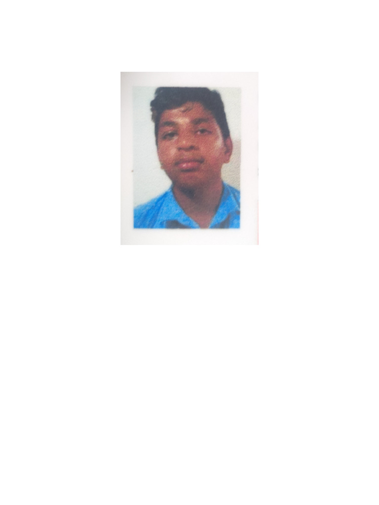 Missing Poster Ashwith Gowda | PDF