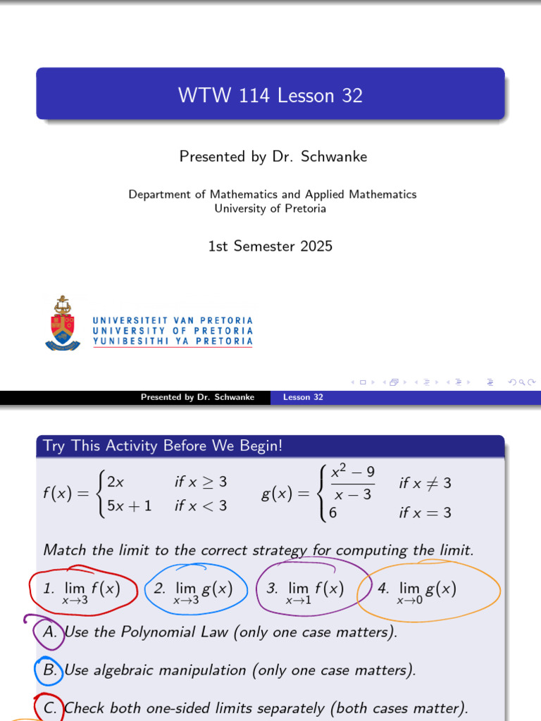 L32 - Inc-Dec, 1st Derivative, and 2nd Derivative Tests 2 | PDF ...