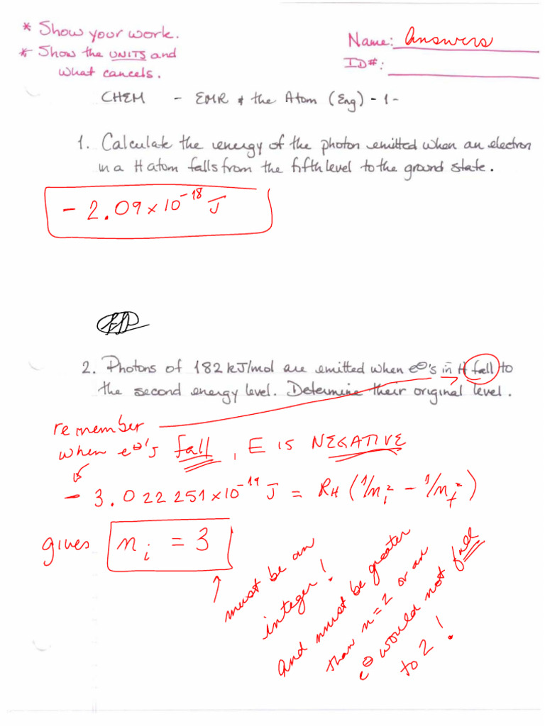 01 - Answers Assignment - Eng - EMR | PDF
