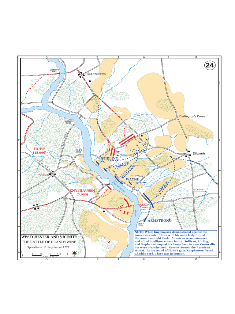 The Battle of Brandywine, 11 September 1777 | PDF | Campaigns | Foreign ...