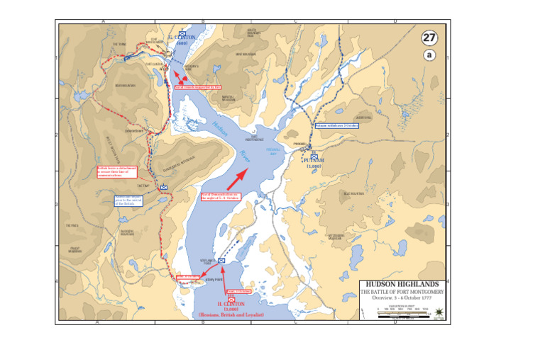 The Battle of Fort Montgomery, 5-6 October 1777 | PDF | Military ...
