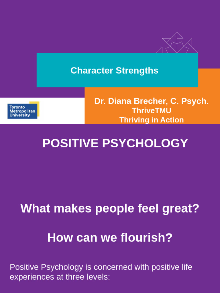 Fresh Start Character Strengths 24 | PDF | Positive Psychology ...