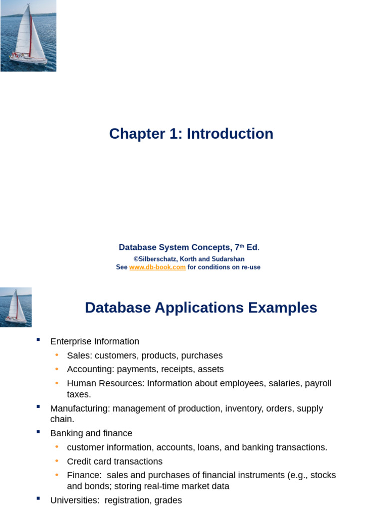 CH 1 | PDF | Databases | Relational Database