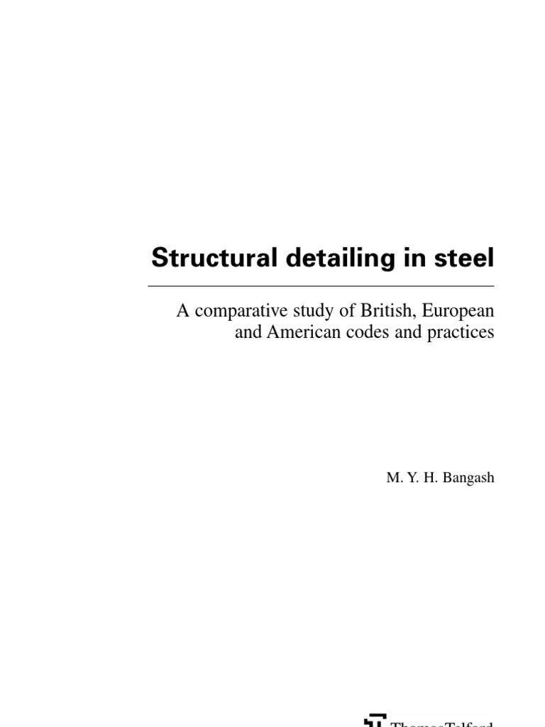 Structural Detailing in Steel | PDF | Buckling | Bending