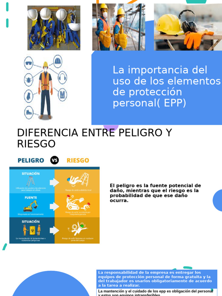 Importancia Del Uso EPP | PDF