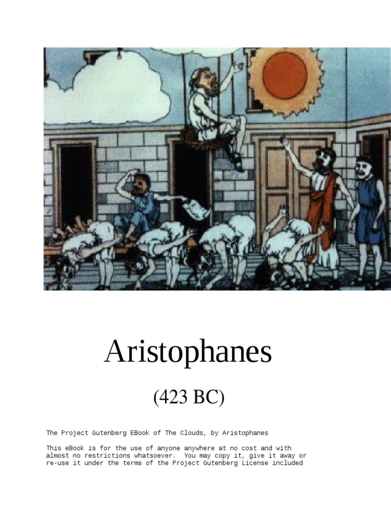 (BC 423) The Clouds or Nephelai - Aristophanes | PDF | Aristophanes ...