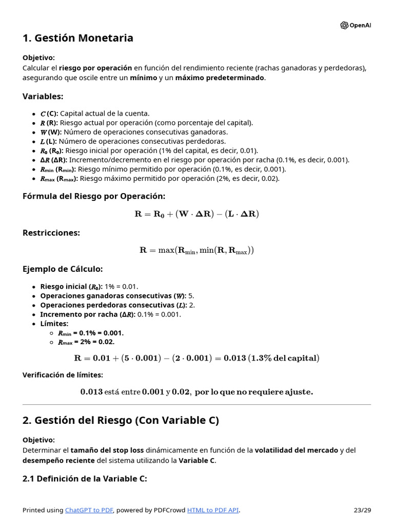 MM - RM - PM - Parachute - Solo Formulas v5 Imprimible v5 | PDF