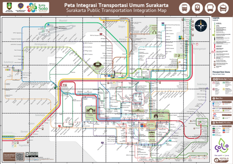 Peta Transportasi Solo Raya 25 02 | PDF