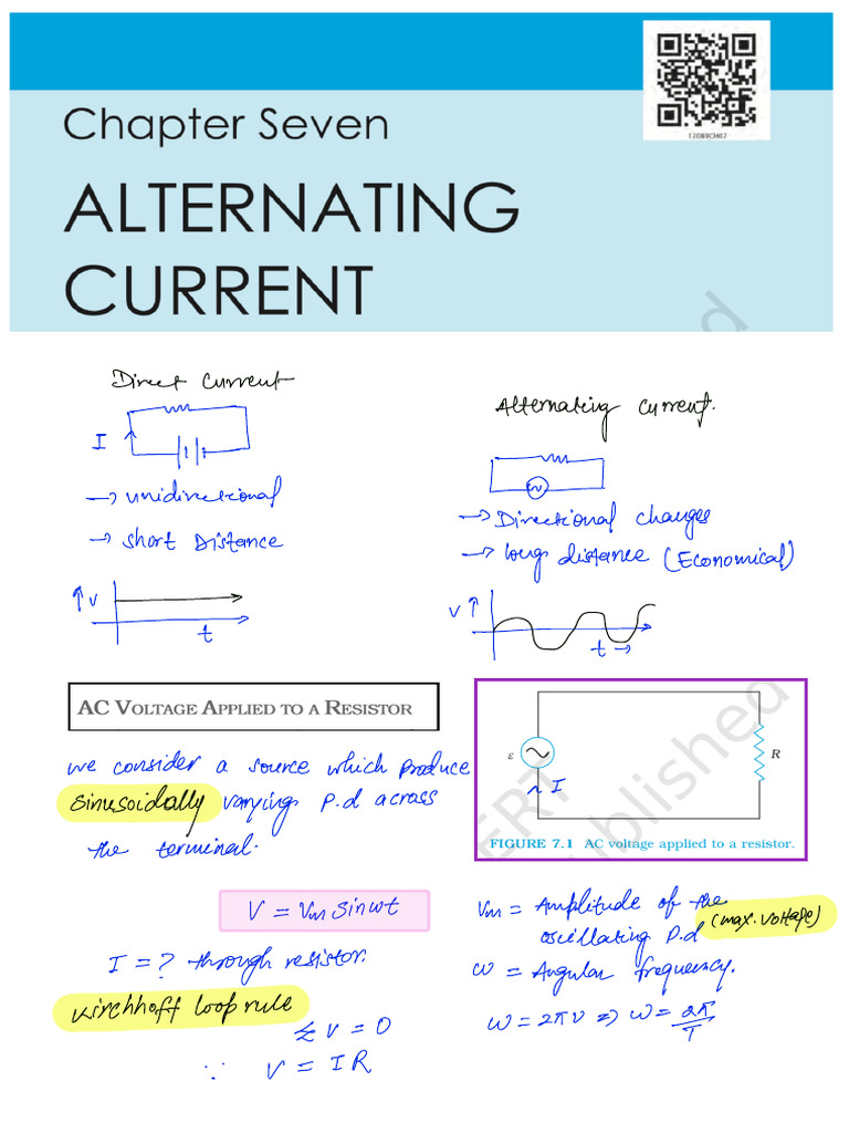 Alternating Current | PDF