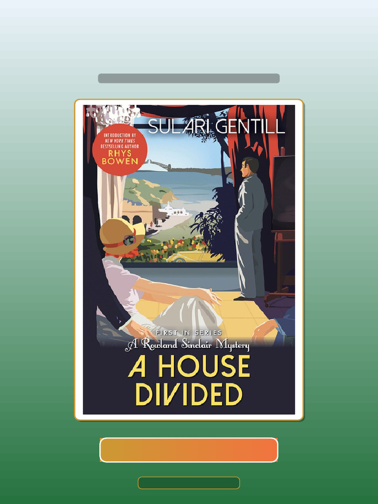 Complete A House Divided Sulari Gentill HQ File Verified | PDF ...
