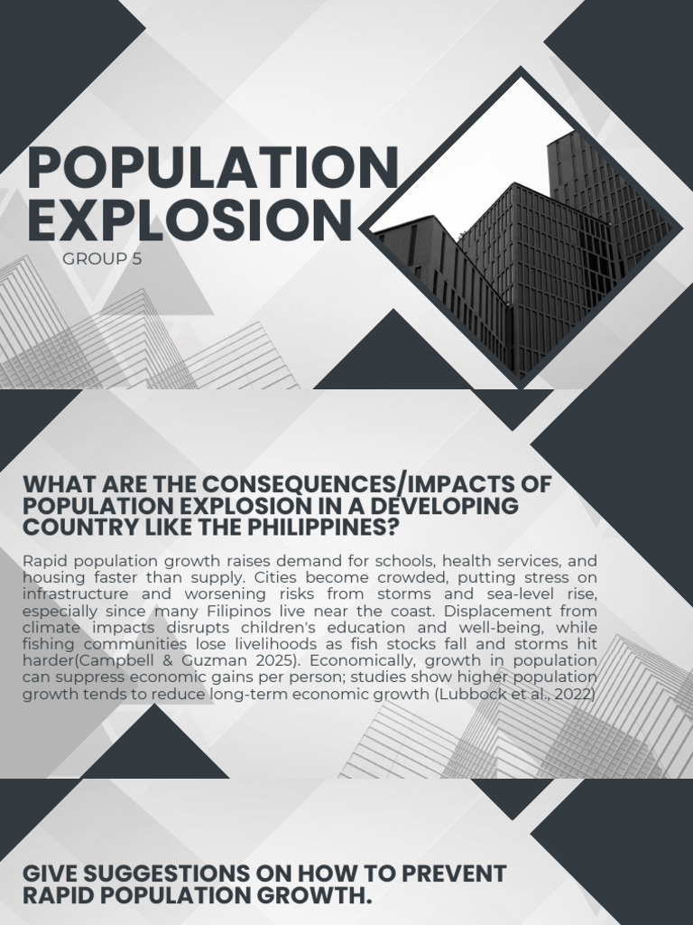Population Explosion | PDF | Family Planning | Economies