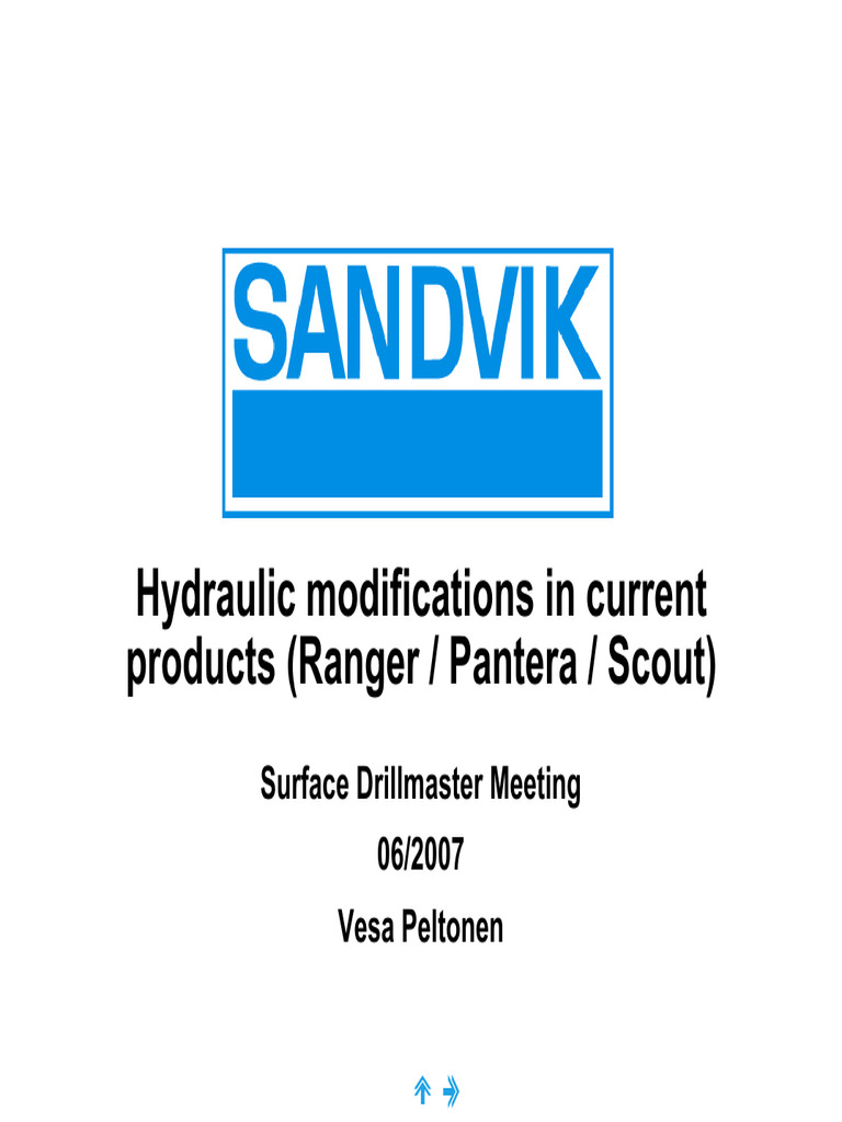 Hydraulic Modifications for Ranger & Pantera | PDF | Valve | Hydraulics